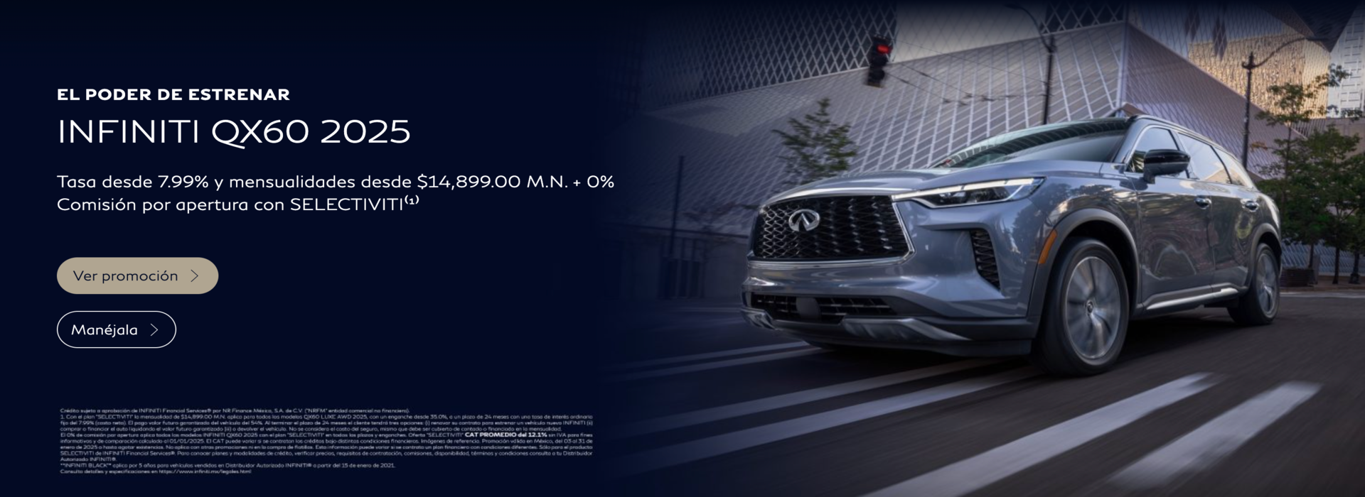 Infiniti Santa Fe | Agencia de autos INFINITI | México, CDMX